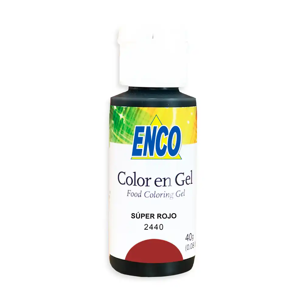 Colorante ENCO Super Rojo Gel | Comprar en Quito