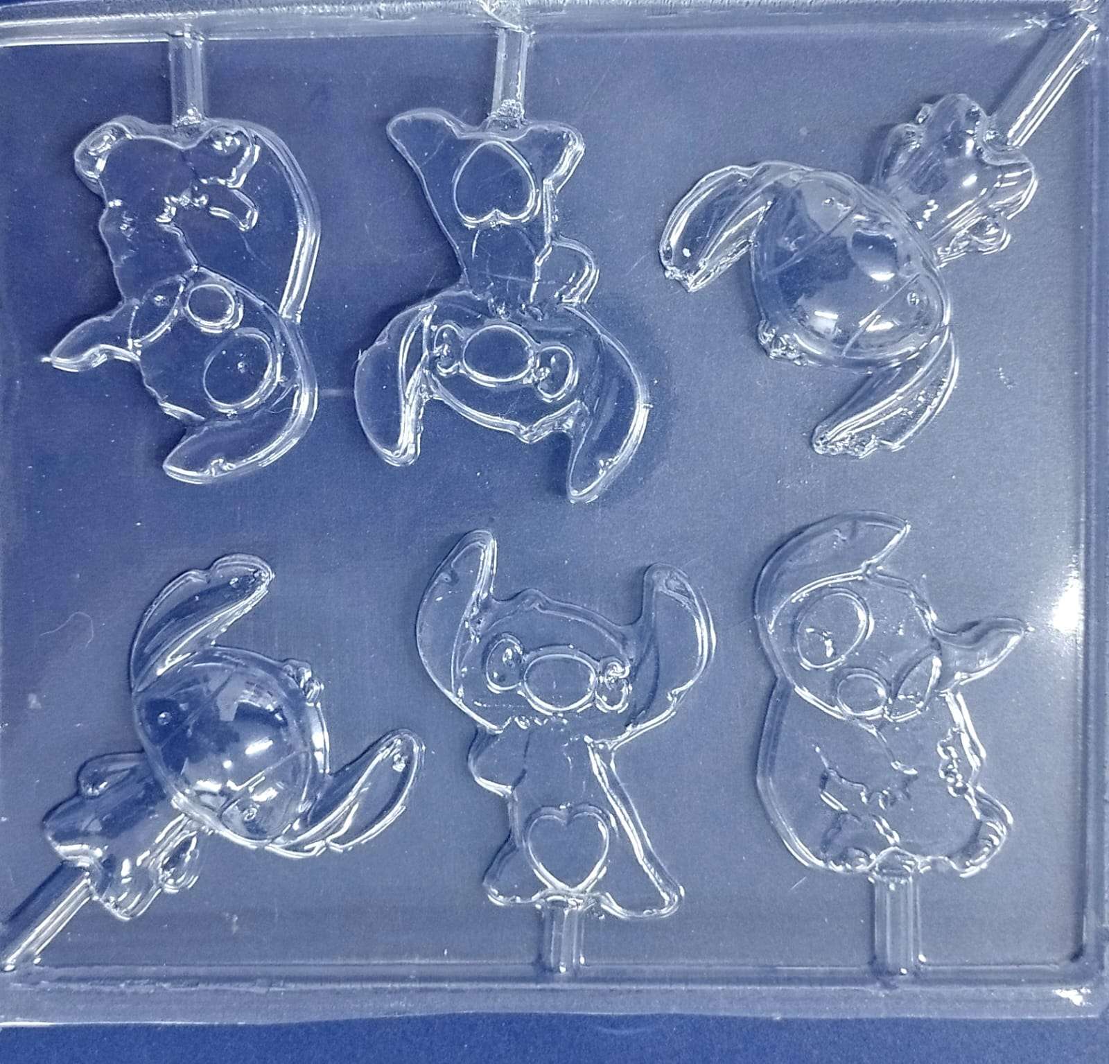 Molde de Acetato Paleta Stitch Varios 6.5cm | Comprar en Quito